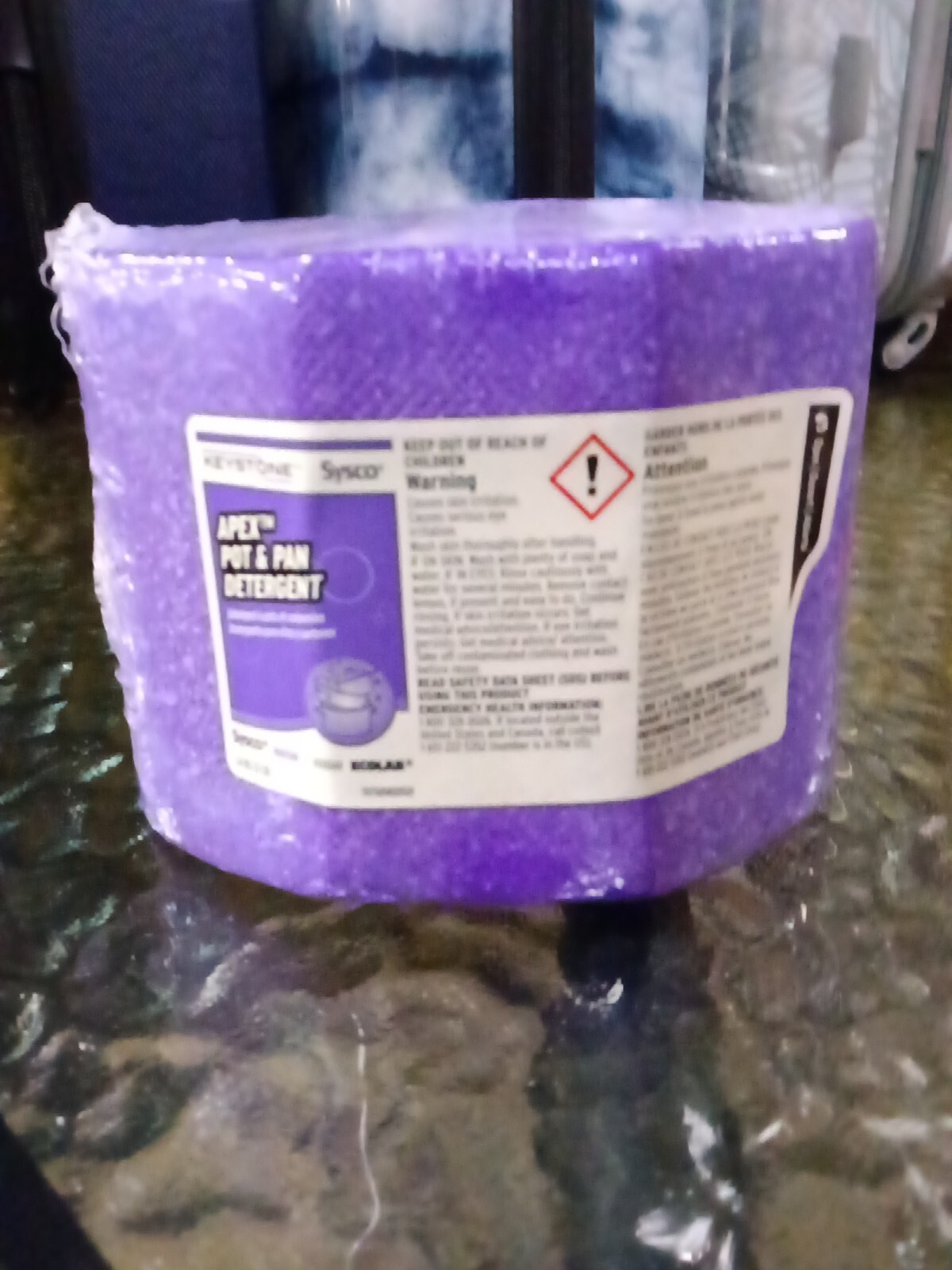 1/3Lb Keystone Apex Pot and Pan Detergent Sysco 7667310 Ecolab 6100044 ...