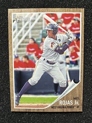 MEL ROJAS JR. #98 2011 Topps Heritage Minor League Edition Rookie ...
