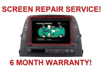 REPAIR SERVICE 04 - 09 Toyota Prius MFD Multifunction Display Touch ...