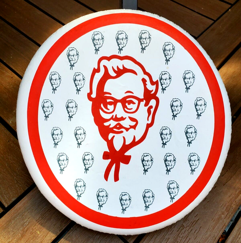 Kentucky Fried Chicken KFC frisbee INFLATABLE 80s Vintage 9,5'' | eBay