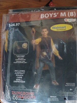 Dungeons And Dragons Kids Simon Costume Sz M (8) | eBay