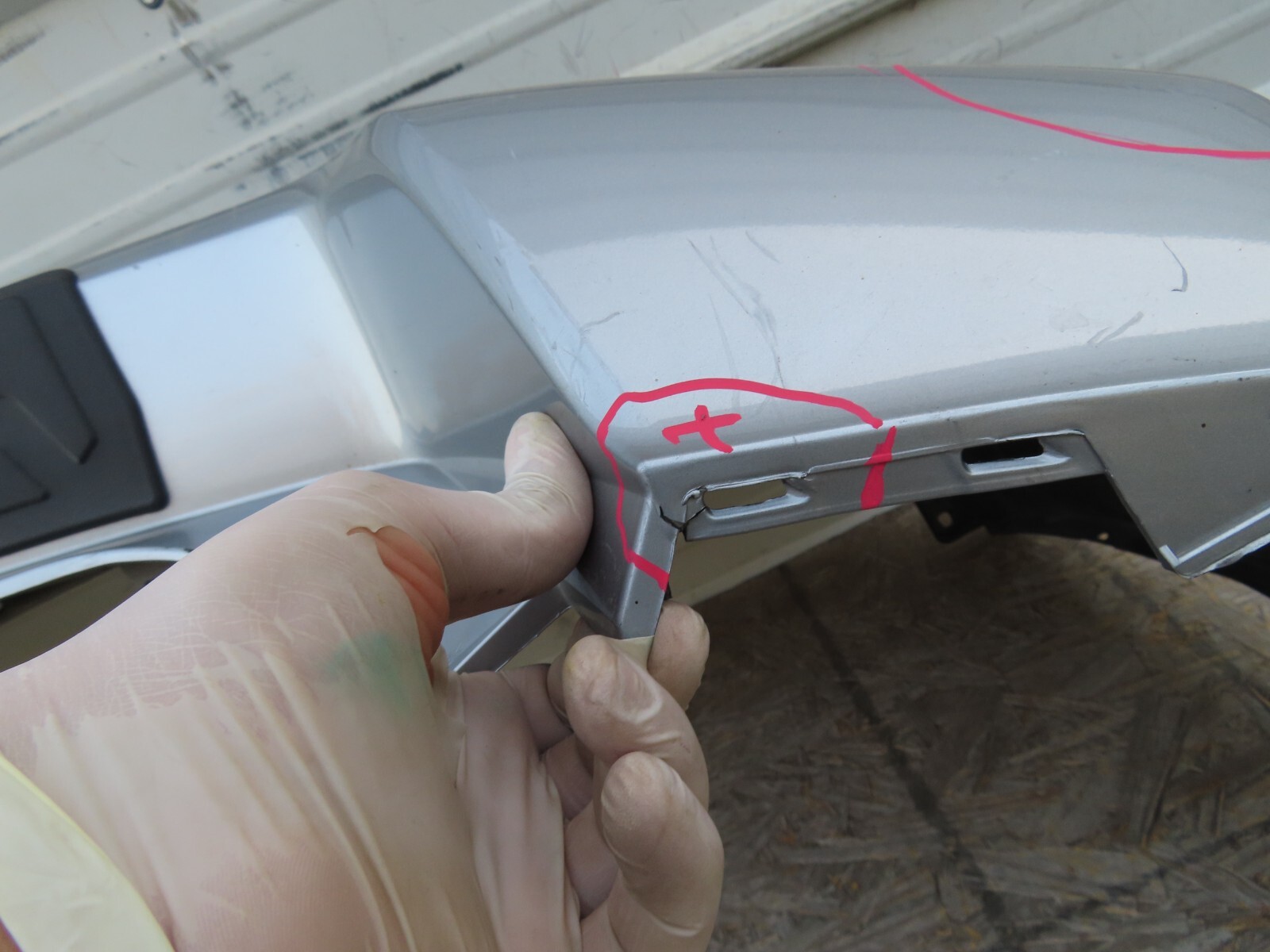 2013-2015 SUBARU XV CROSSTREK LIMITED PREMIUM REAR BUMPER COVER OEM ...