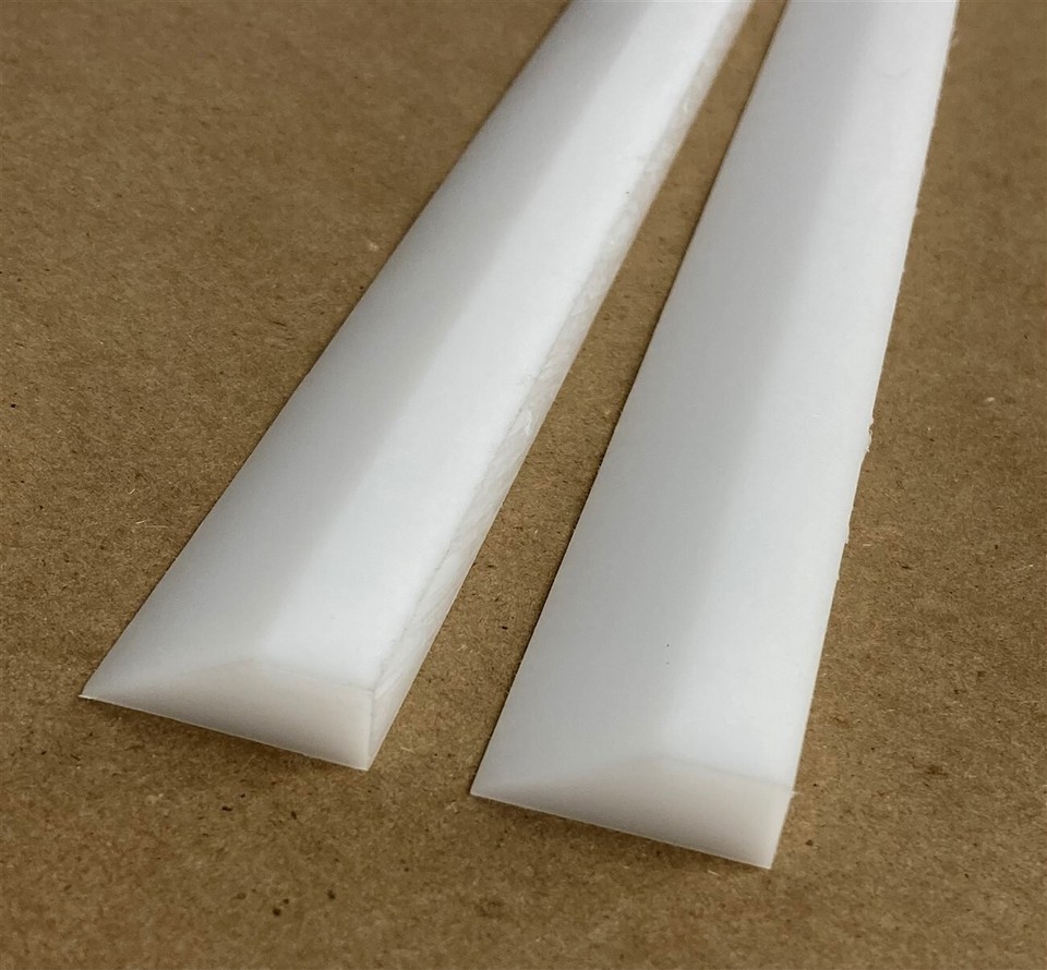 Pair DELRIN SCRAPER for 8 QUART White Mountain Ice Cream Freezer dasher ...