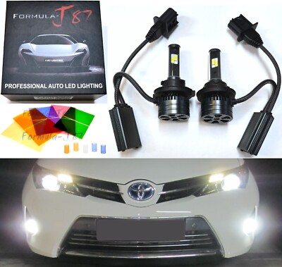 LED Kit F15 140W 9008 H13 6000K White Two Bulbs Headlight Dual High Low ...