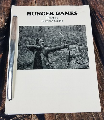 Hunger Games Script By Suzanne Collins Loose Leaf Script Metal Binding ...