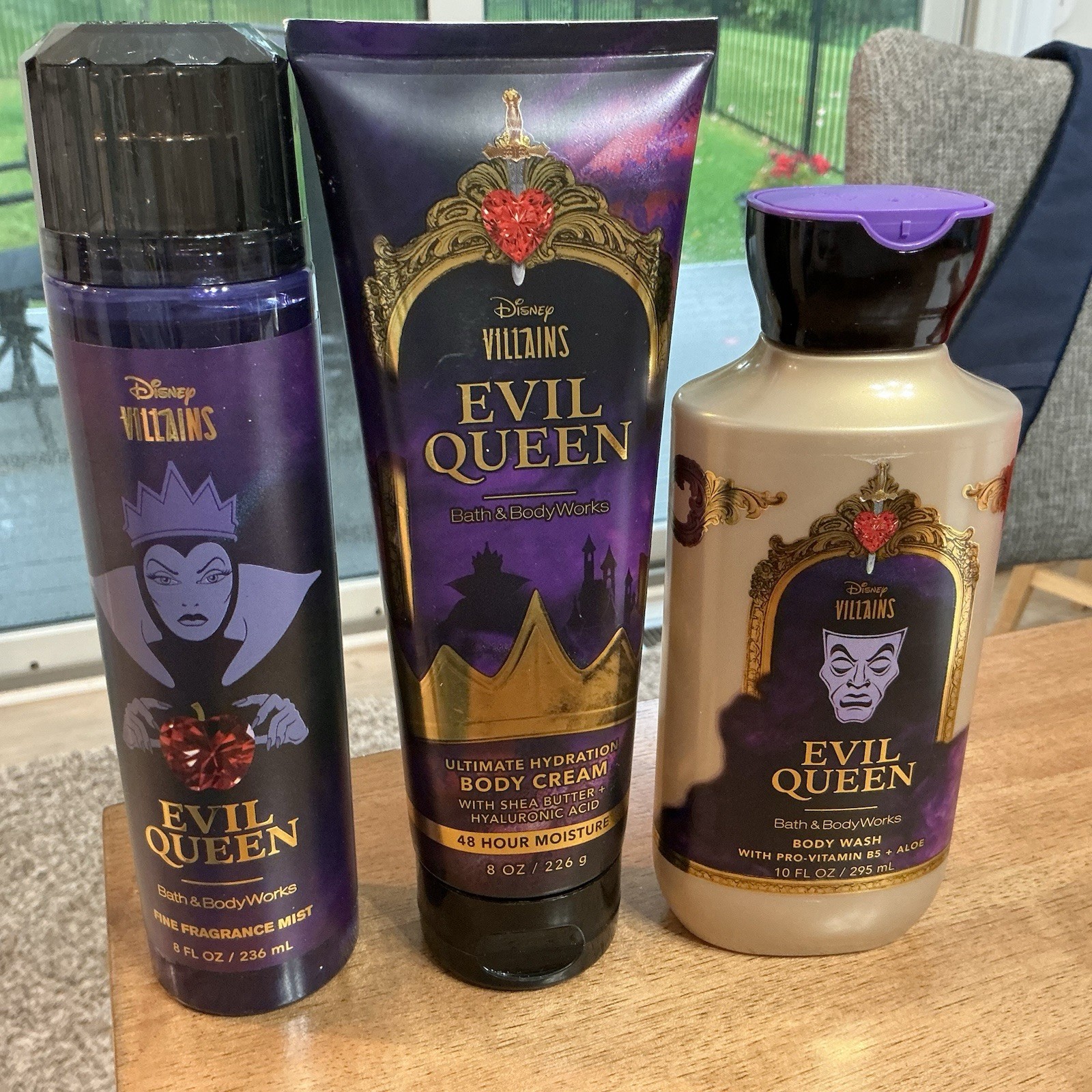 Bath & Body Works: Disney Villains Evil Queen Body Wash, Cream ...