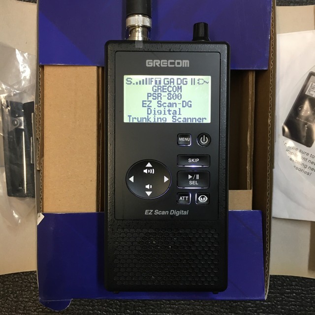 GRE Psr-800 EZ Scan Digital Trunking Handheld Scanner With 2gb SD Card ...