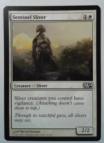 Sentinel Sliver *Common* Magic MtG x1 M14 SP | eBay