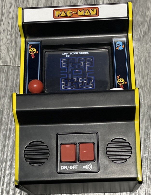 Pac-Man Arcade Classics Mini Arcade Game Basic Fun Tested Working | eBay
