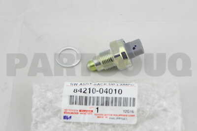 8421004010 Genuine Toyota SWITCH ASSY, BACK-UP LAMP 84210-04010 | eBay
