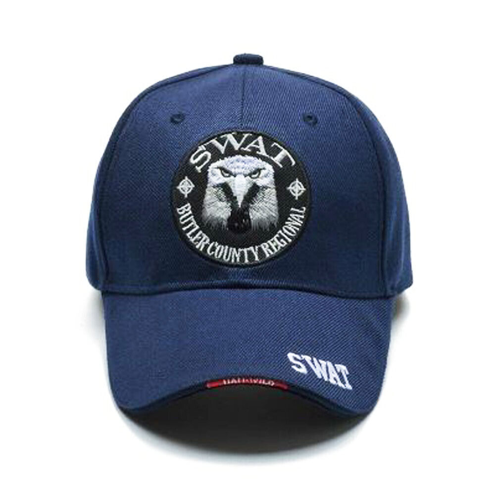 Mens SWAT Eagle Embroidery Tactical Baseball Caps Snapback Dad Hat ...