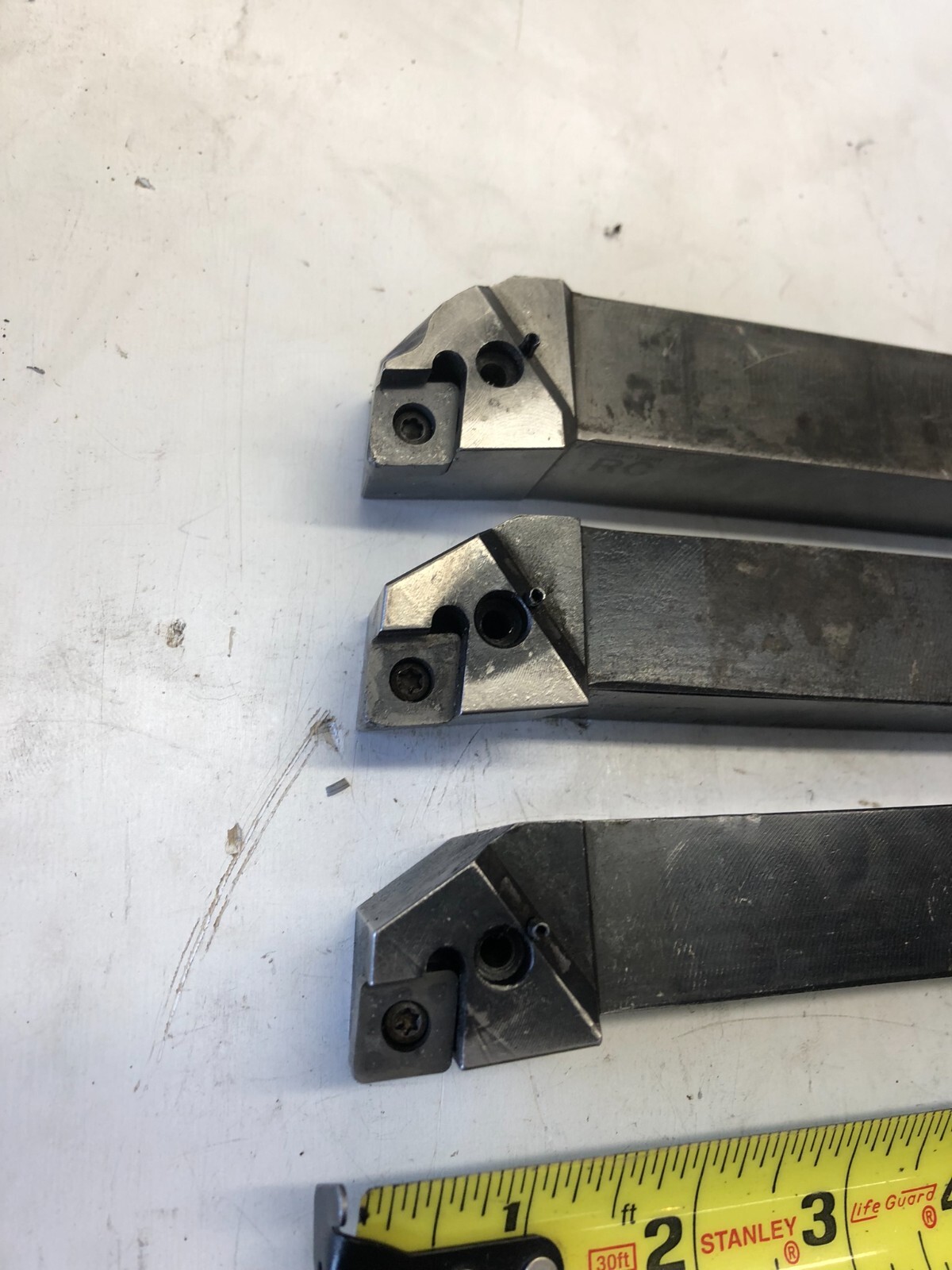 3 - Pack DCLNR 16-4D lathe with carbide insert tool holder 1" x 1 ...