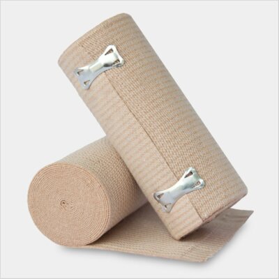 Clipped Elastic Compression Bandage Rolls Beige 6x5 yds MPR-60916 | eBay