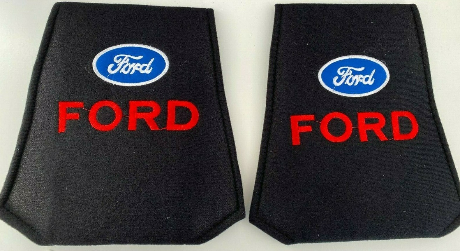 **SPECIAL PRICE** A PAIR OF COMFORTABLE EMBROIDERED SOFT FORD HEADREST ...