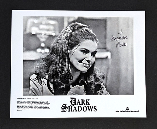 Alexandra Isles Moltke DARK SHADOWS signed 8x10 photo AUTOGRAPH coa | eBay