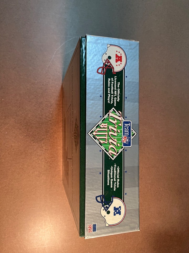 1992 GamePlan Inc Tabletop Game: Team NFL Trivia Blitz. Complete ...