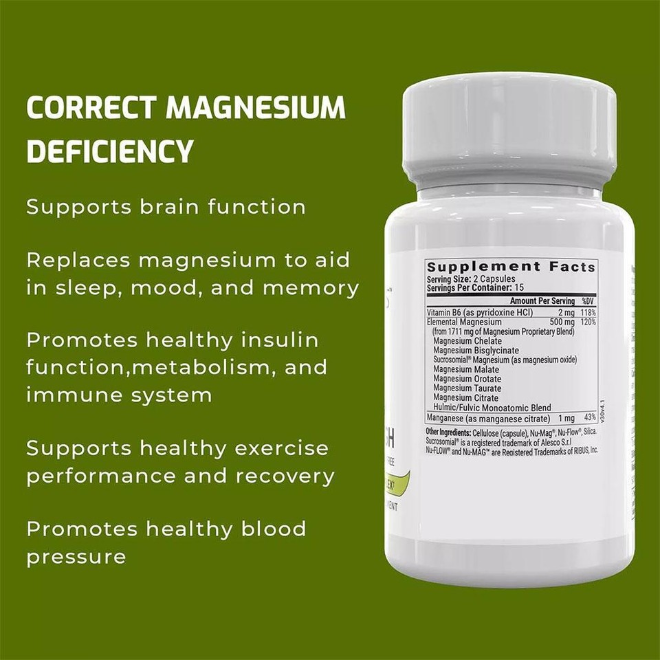 Bioptimizers Magnesium Breakthrough Supplement & Version 4.0?120 ...