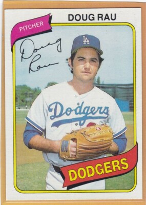 1980 TOPPS BASEBALL DOUG RAU #527 DODGERS NMMT/NMMT+ *93810 | eBay