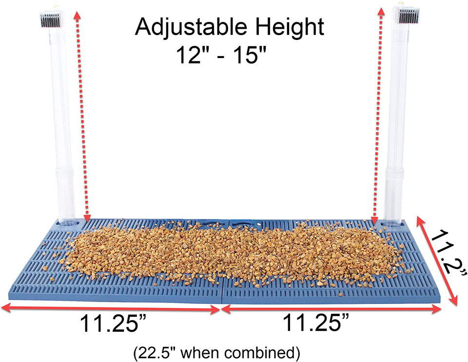 Penn-Plax Clear-Free Premium under Gravel Aquarium Filter (UGF ...