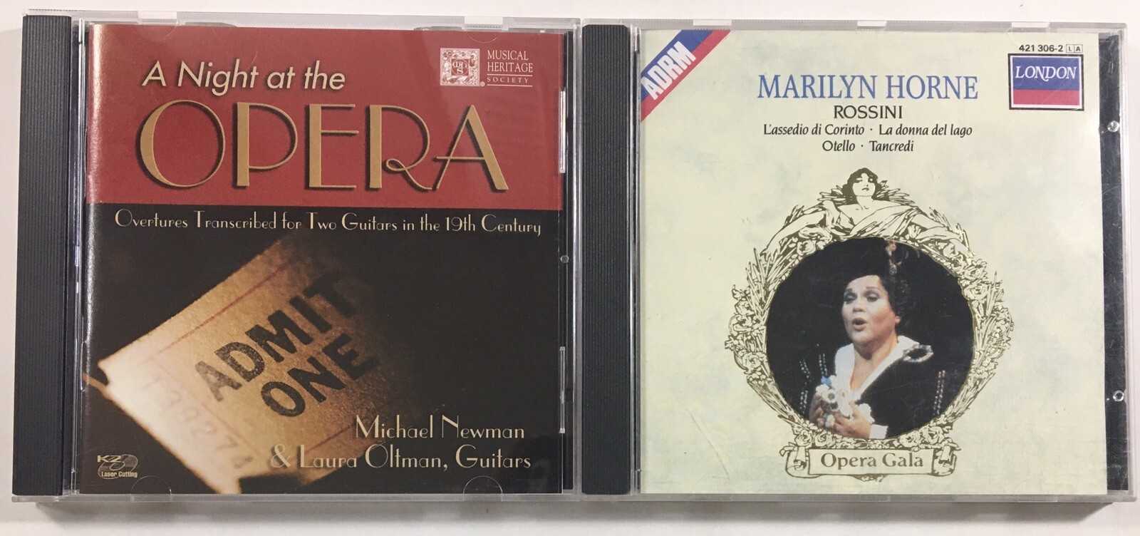 Marilyn Horne ROSSINI & A Night at the Opera MICHAEL NEWMAN LAURA ...