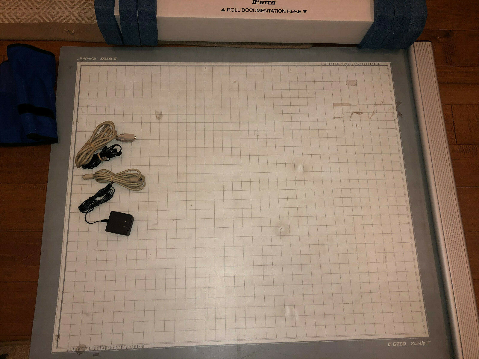 Gtco Calcomp Roll-up II 36 x 30 Digitizer (No Pen) Mat is approx 42 X ...