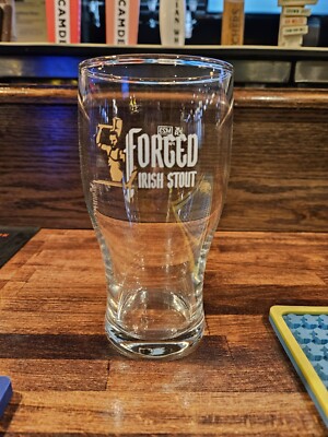 Forged Irish Stout Pint Glass | eBay