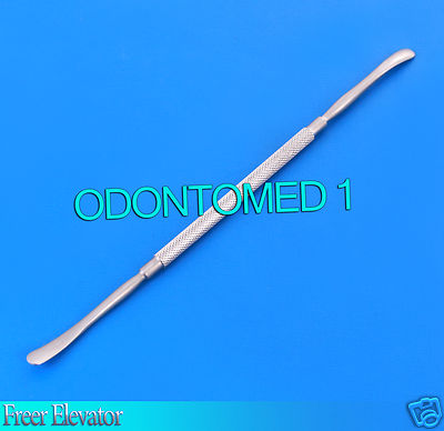 1 Freer Elevator Strong Curved Dental Surgical Instruments | eBay