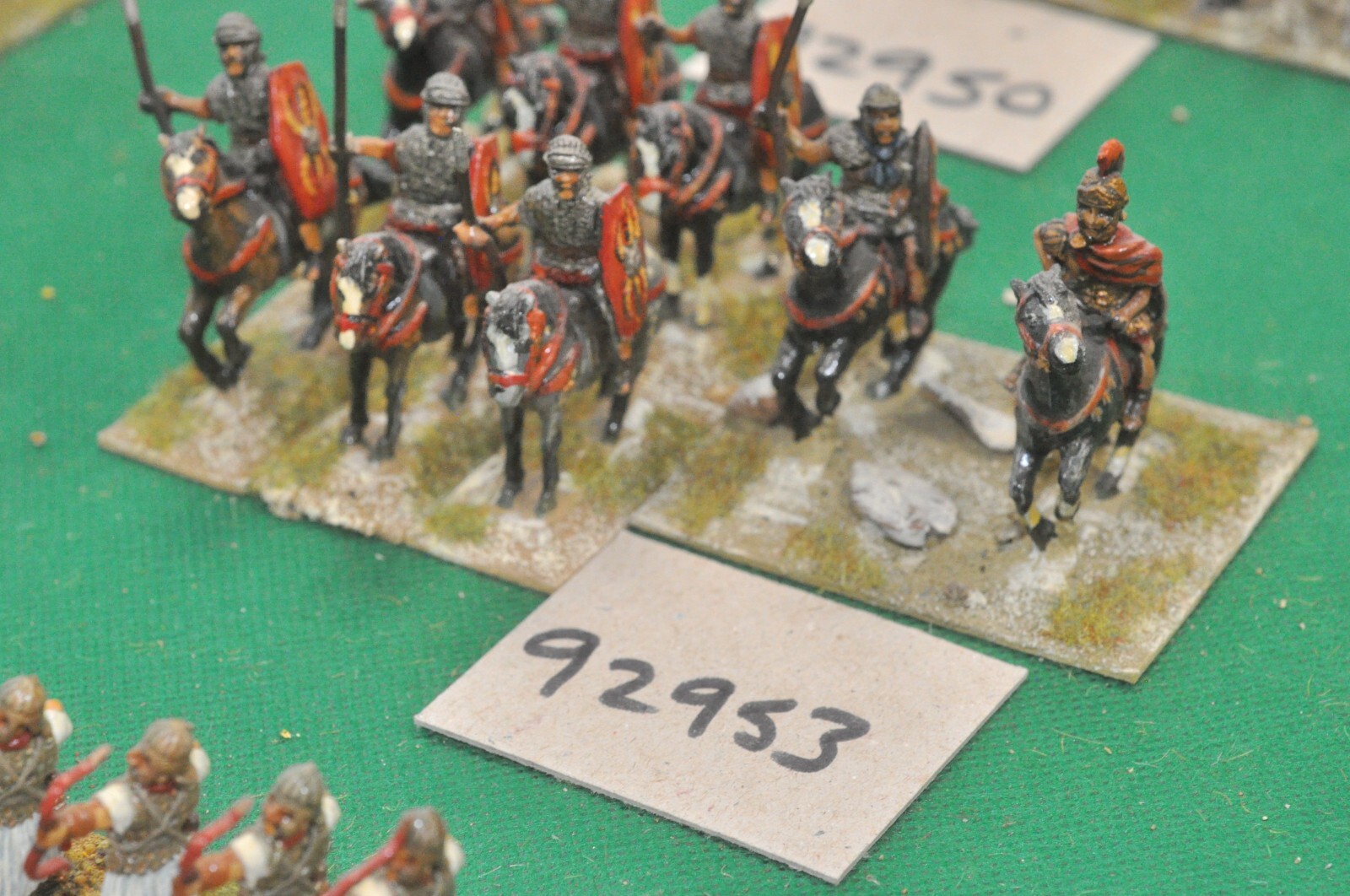 28mm roman era / trajanic roman - general & escort 8 figs - command ...