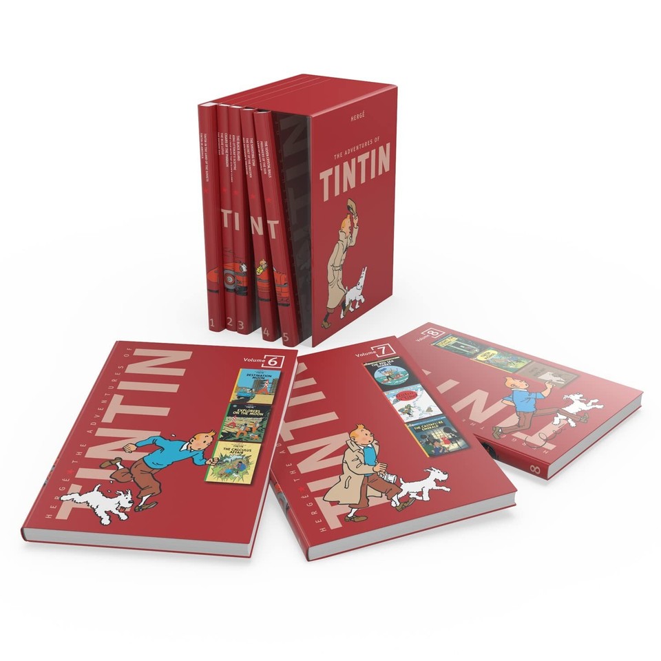 The Tintin Collection (The Adventures of TinTin) (Compact Editions)- 8 Copy Set | eBay
