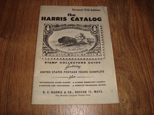 The Harris Catalog Second 1958 Edition Stamp Collectors Guide | eBay