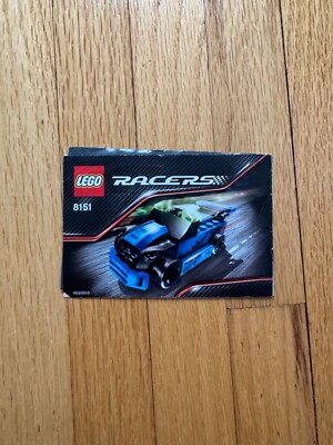 Lego Racers Adrift Sport (8151) Instruction Booklet Only | eBay