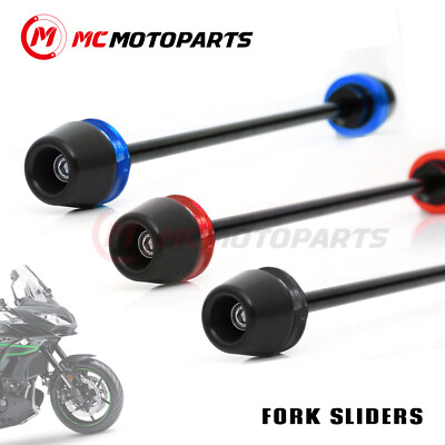 Front Fork Slider Crash Protector For Kawasaki Z800 Z650 Z900RS Z1000 ...