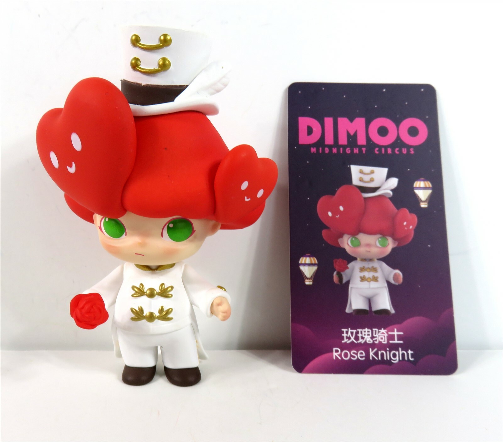 Pop Mart Dimoo Midnight Circus Mini Figure Rose Knight NEW | eBay