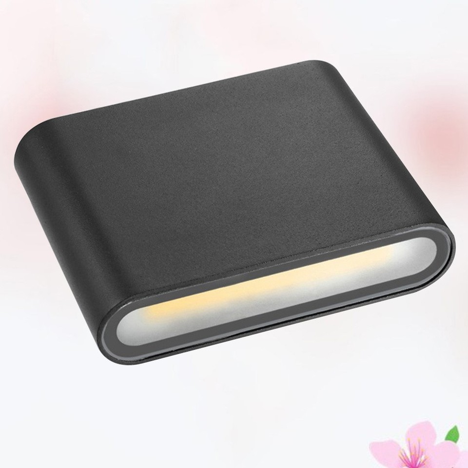 6W Aluminium LED Wall Lamp Square Slim Outdoor Light for Corridor ...