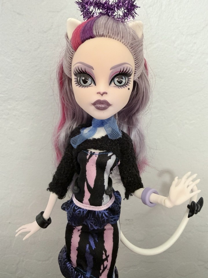 Monster High Catrine DeMew New Scaremester Complete Set | eBay