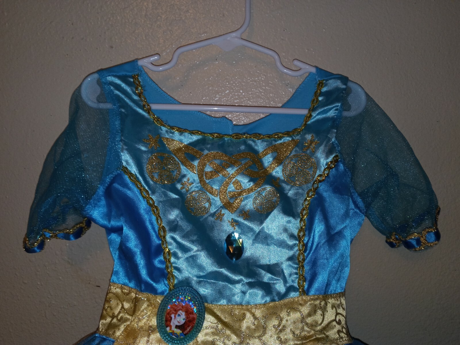 Disney Girls PRINCESS MERIDA Brave Dress Halloween C… - Gem