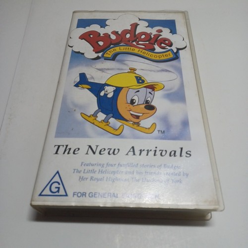 Budgie The Little Helicopter VHS 1994 The New Arrivals RARE Vintage ...