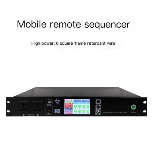 major remote mobile phone control 8-way power sequencer for KTV Hotel Family | eBay