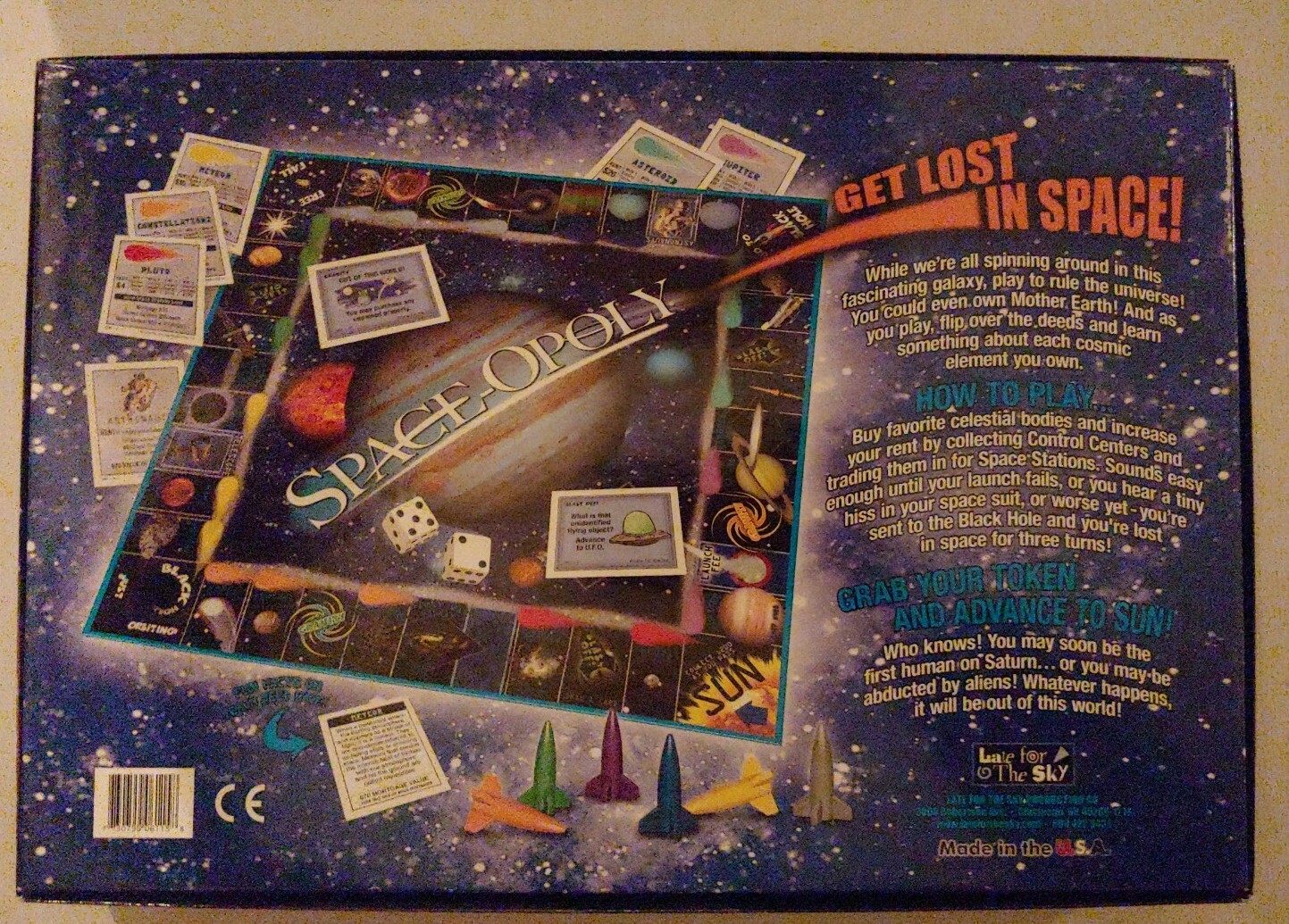 Spaceopoly Board Game Property Trading Game | eBay