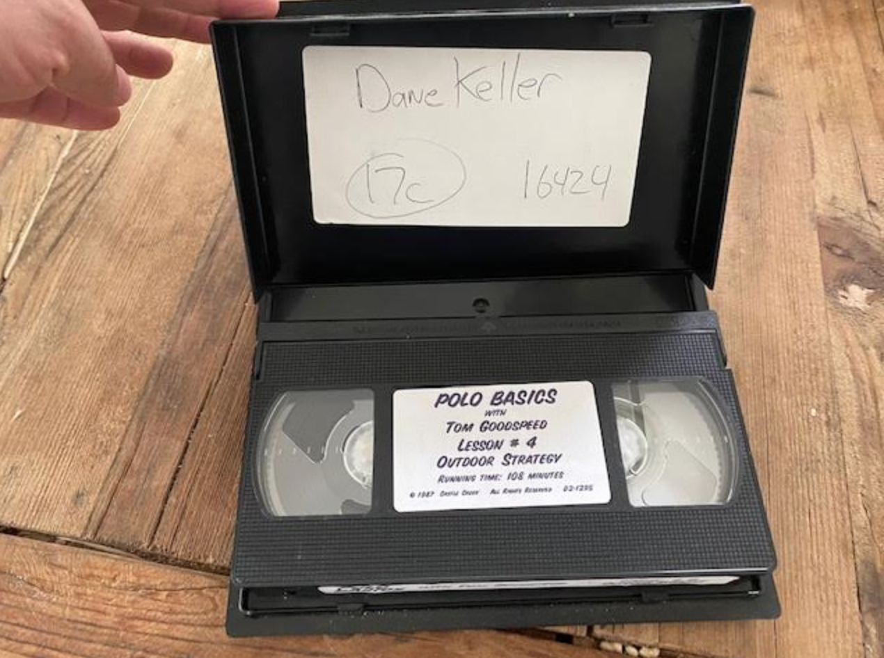 VINTAGE POLO BASICS BY TOM GOODSPEED LESSON 4 VHS | eBay