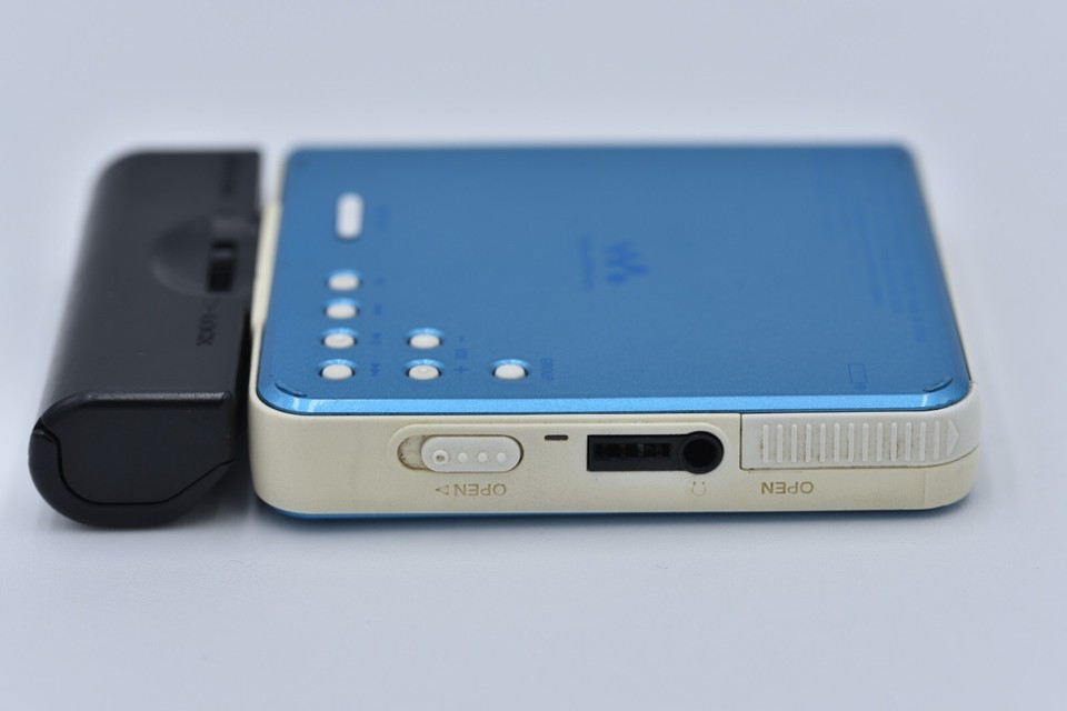 Sony MZ-E630 L MD Walkman Portable Player Blue Minidisc Used Music From ...