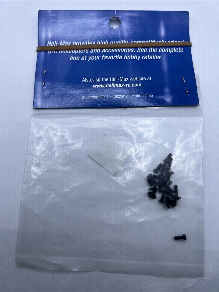 NEW Heli Max Screw Set AXE EZ Heli RTF HMXE7341 for RC Radio Control ...