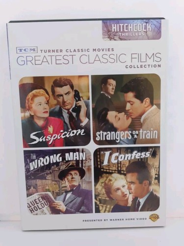 TCM Greatest Classic Films Collection: Hitchcock Thrillers (DVD,2009,2 ...