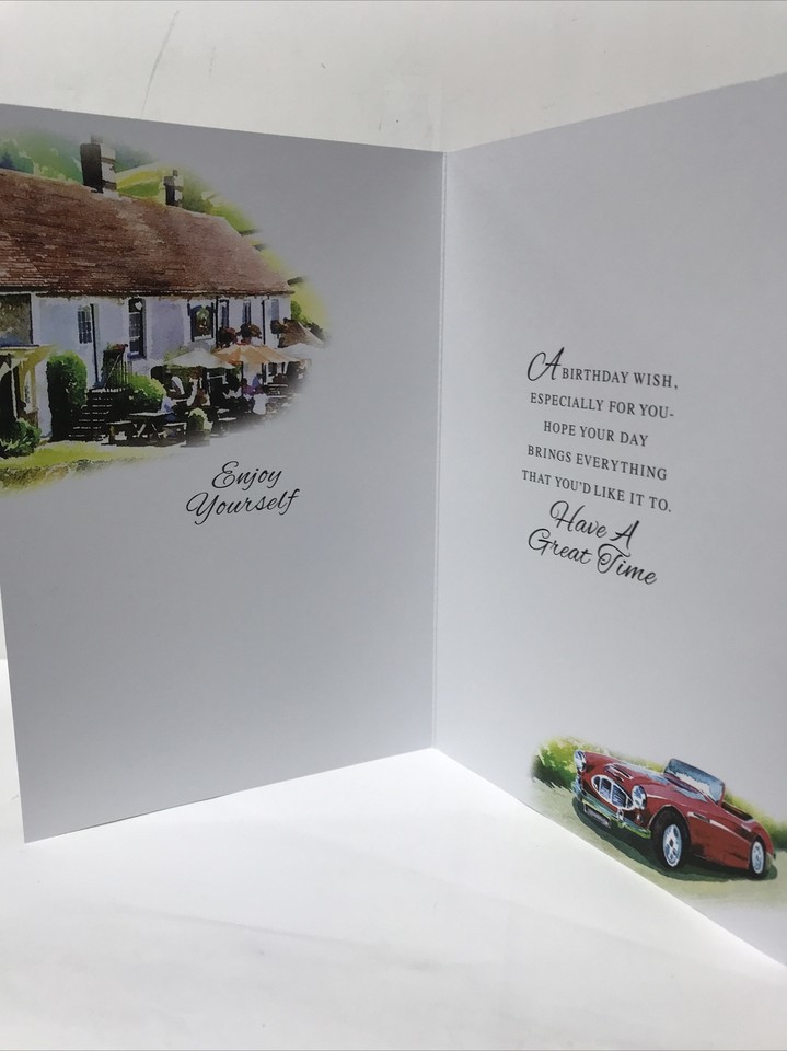 Happy Birthday Open Greeting Card | eBay UK