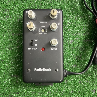 Radio Shack 75 Ohm Coax 4 Set Distribution Amplifier | eBay
