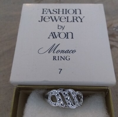 Vintage Avon MONACO Ring Size 7 New | eBay
