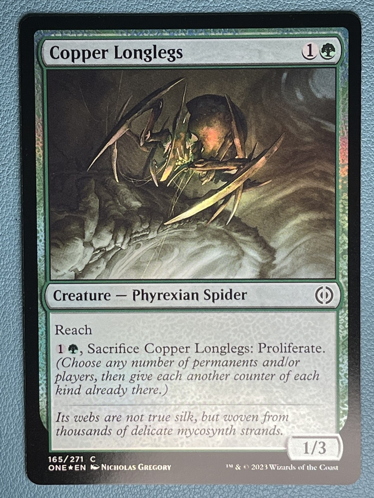 MTG Copper Longlegs Foil ONE NM | eBay