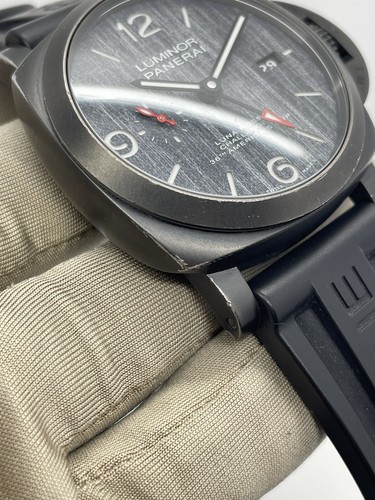 2020 Panerai Luminor GMT Luna Rossa Black Automatic Watch PAM01036 ...