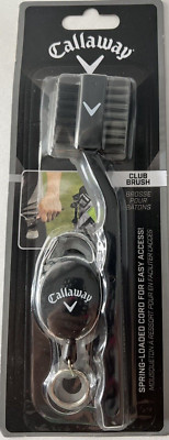 !NEW! Callaway Golf Club & Shoe Brush Cleaner With 24" Retractable Cord ...