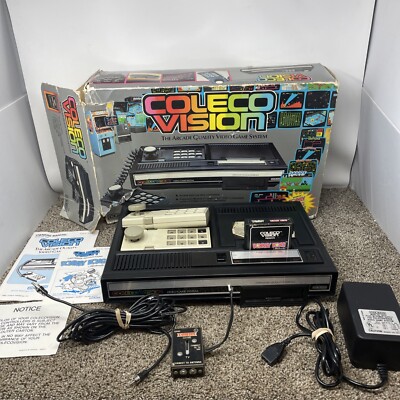 Colecovision Console Bundle CIB IN BOX Lot With Game READ!!! TESTED ...